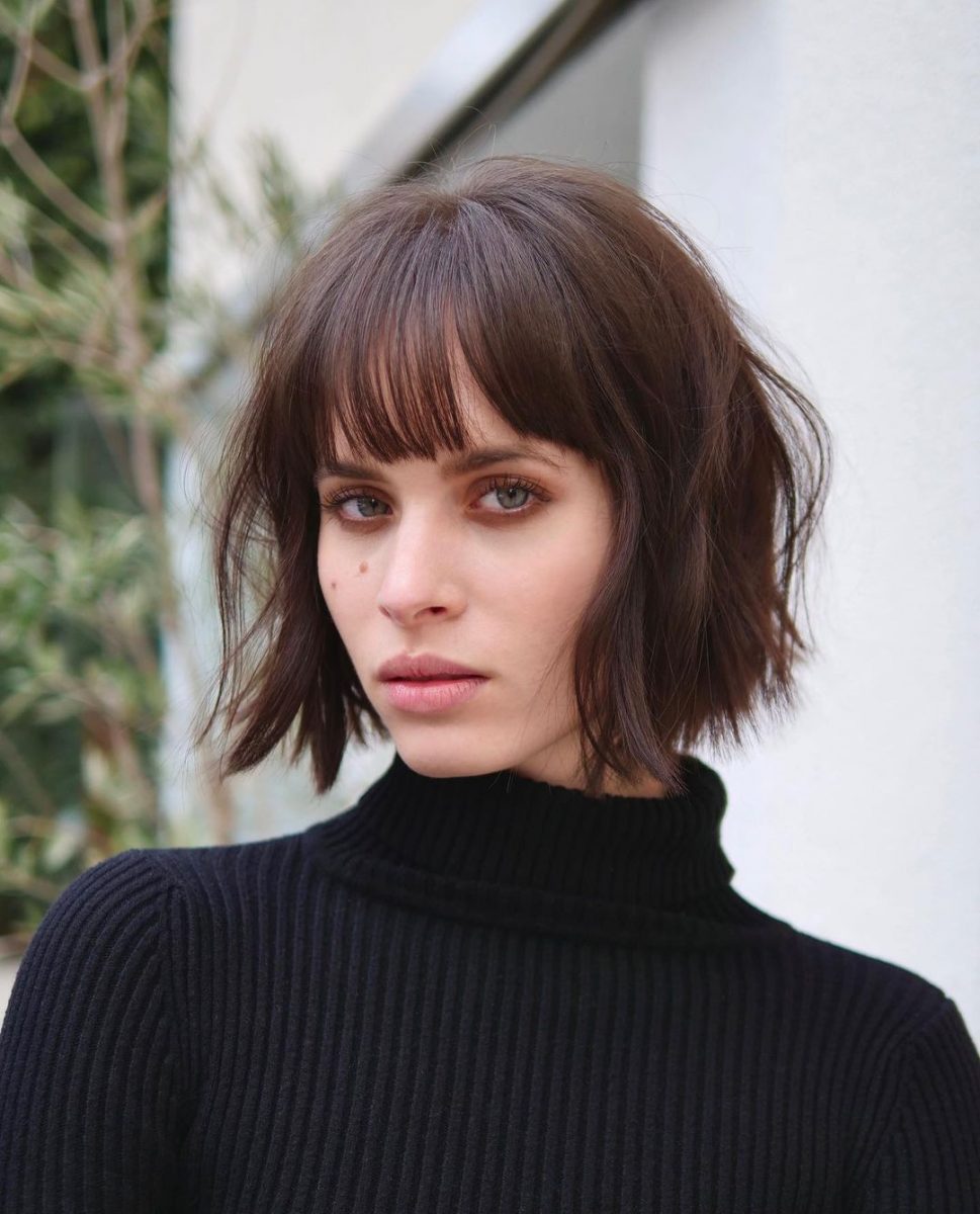 40+ Chic Layered Bob With Bangs Ideas For 2023