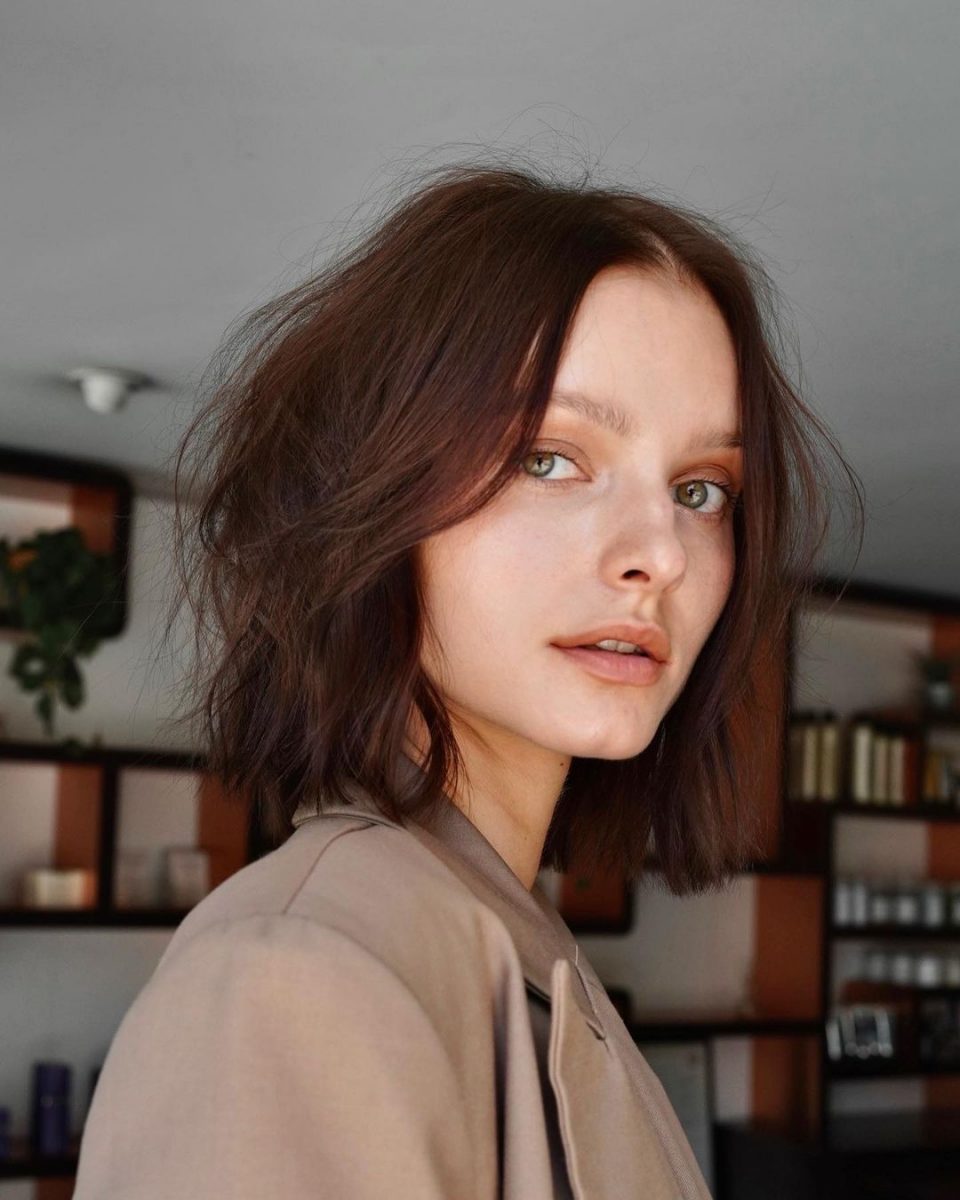 50 Hottest Textured Lob Haircuts For 2025