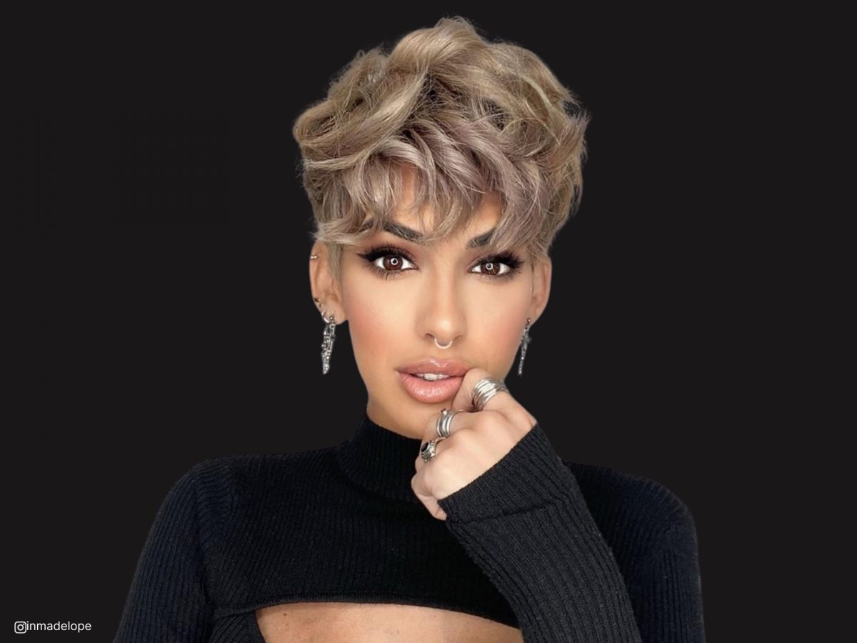 80+ Peinados rizados con corte Pixie para probar en 2025