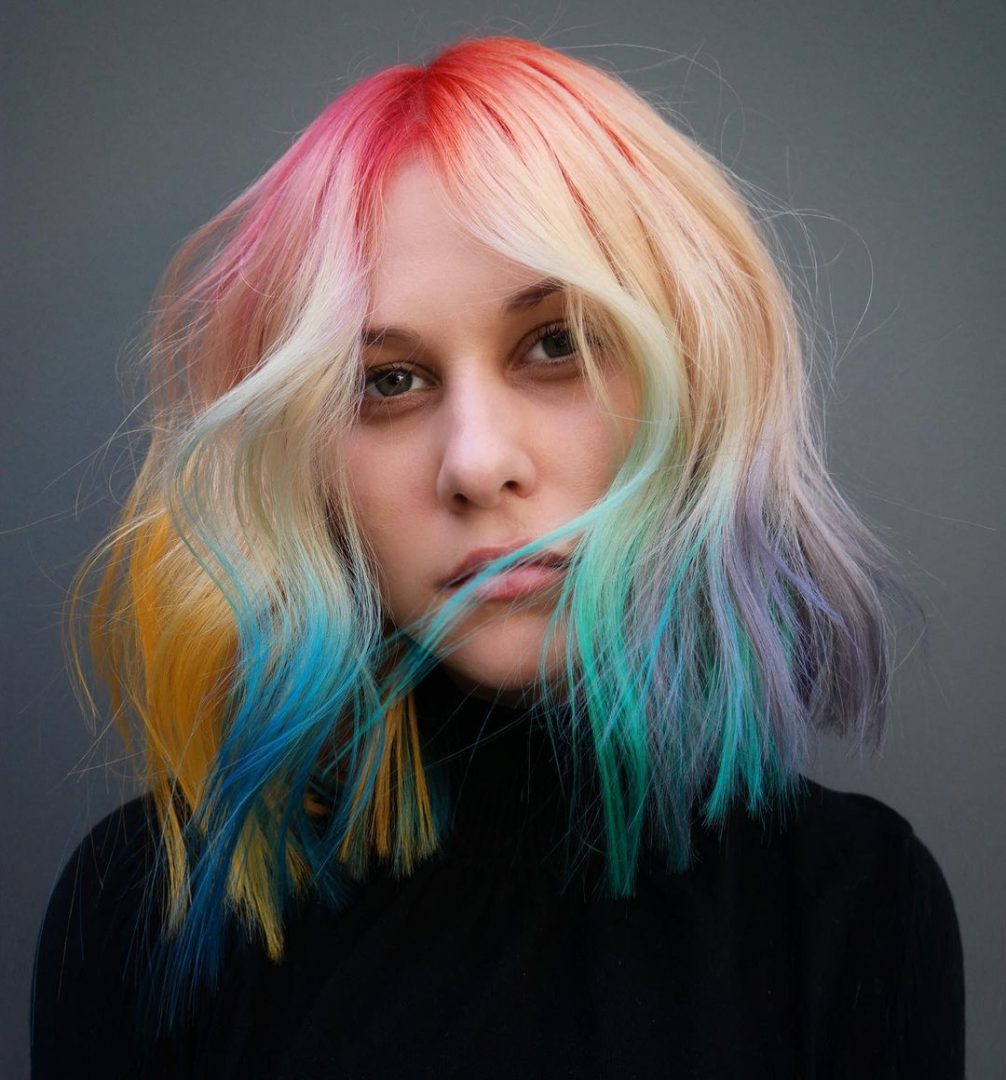 50 Hottest Textured Lob Haircuts For 2025