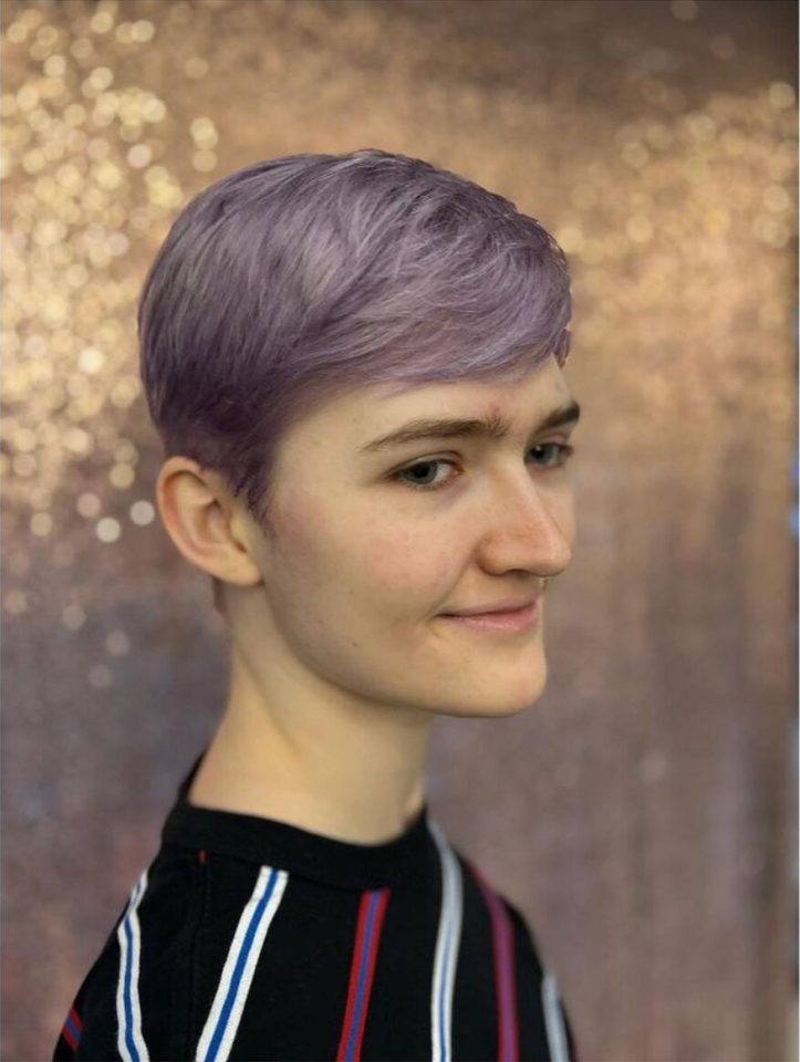50+ Boldest Funky Colored Pixie Cut Ideas