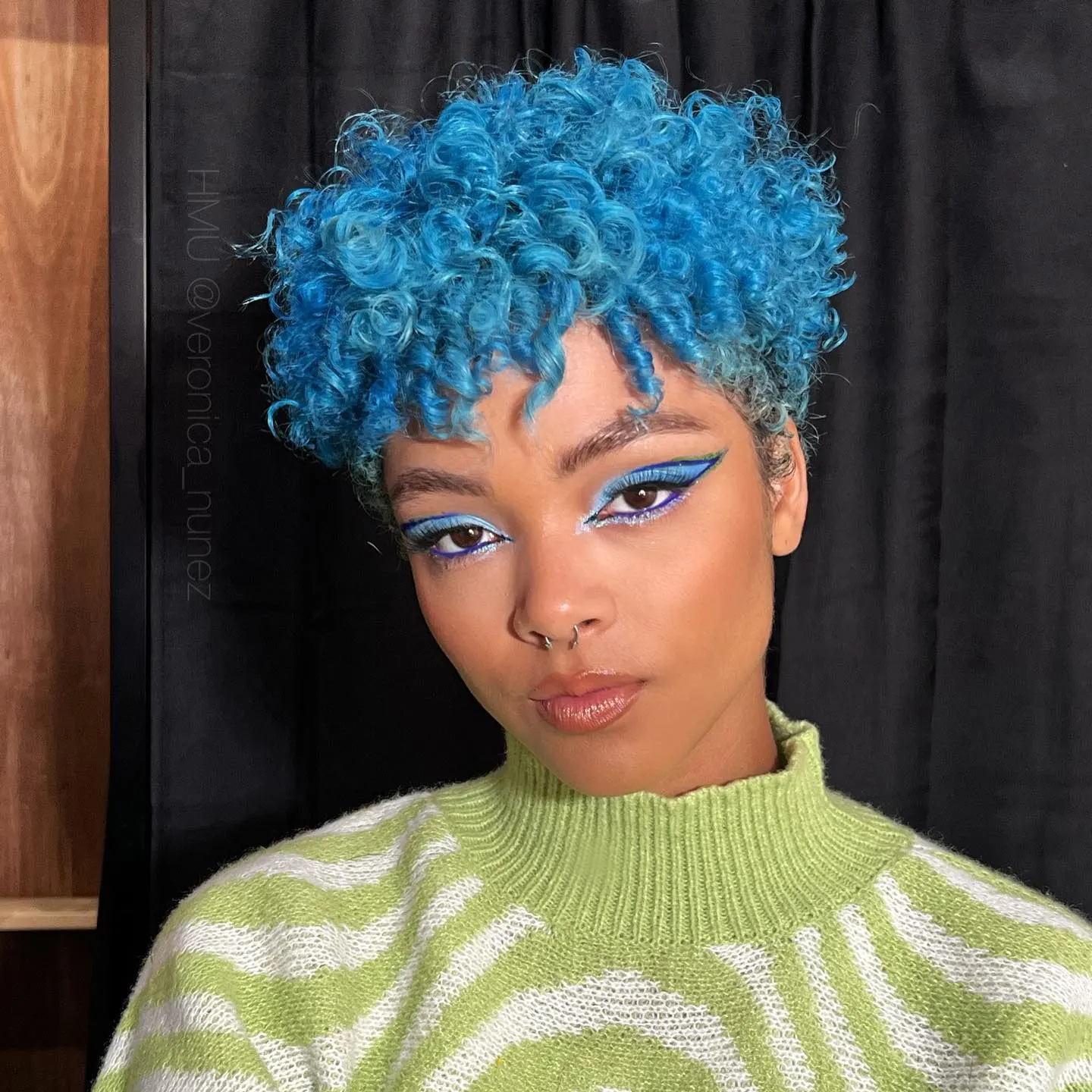 50 Short Curly Hair With Bangs Inspo Pics