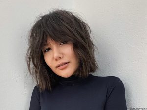 40 On-Trend Bob With Curtain Bangs Hairstyles