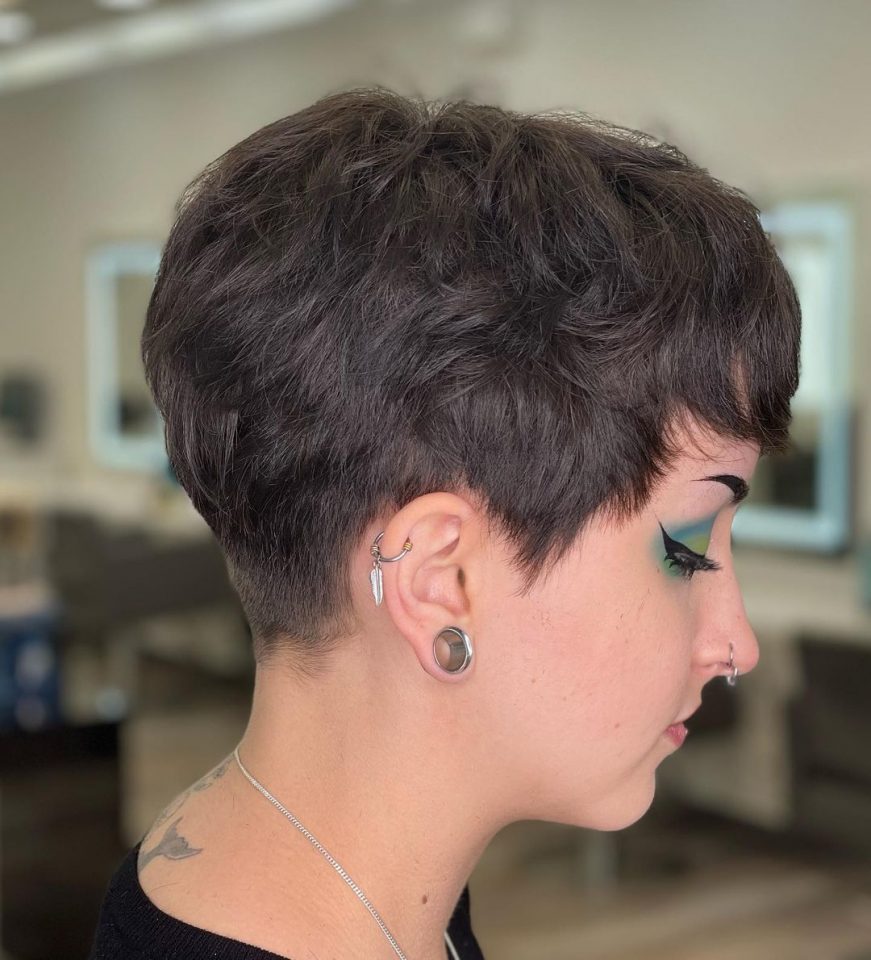 80 Best Choppy Pixie Cut For Thick Hair Styles