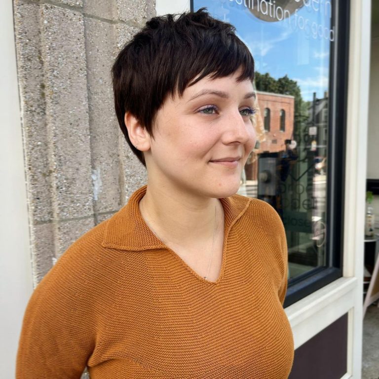 50 peinados Pixie con textura moderna