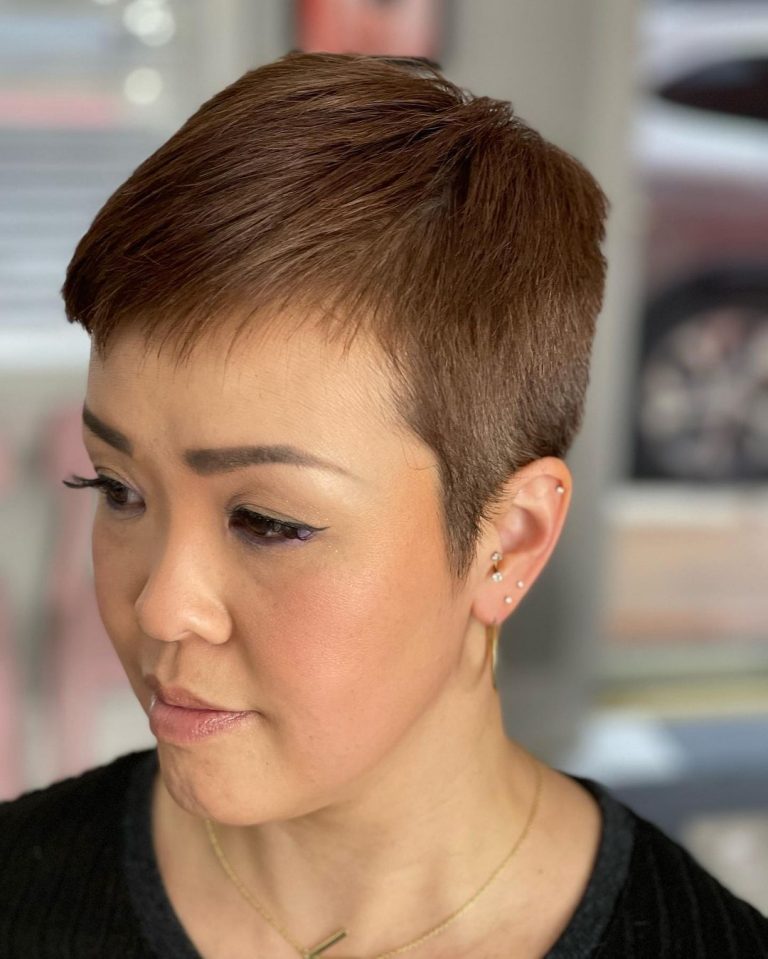 Pixie Cut Cheveux Fins