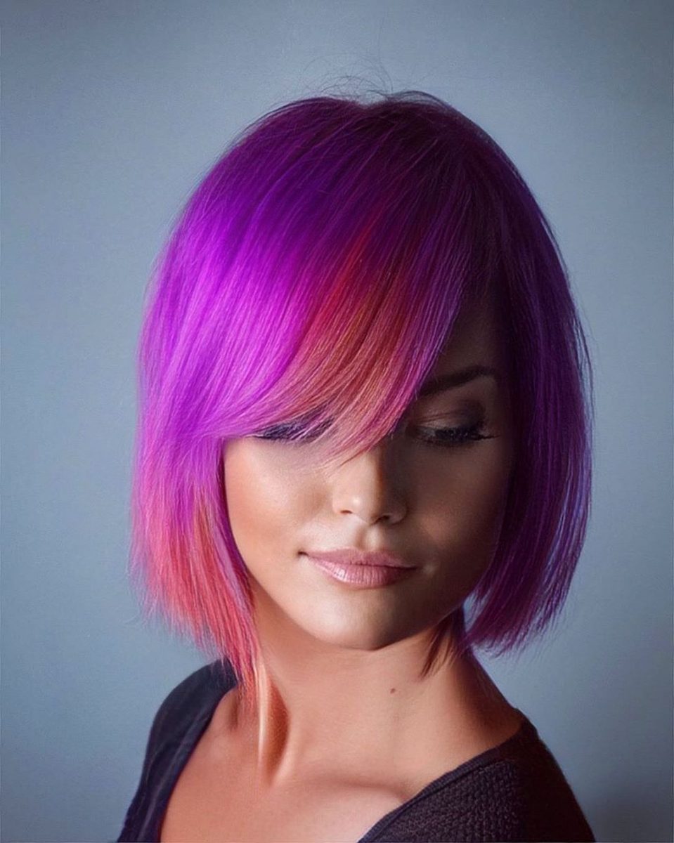 40 Up-To-Date Inverted Bob With Bangs Hairstyles