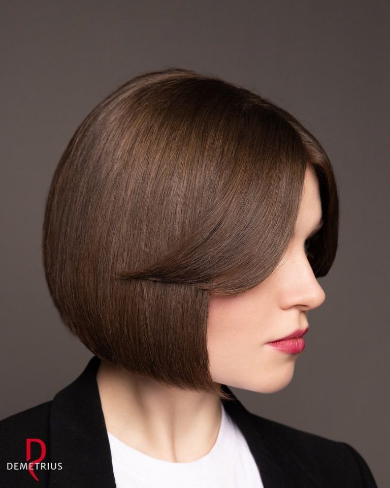 50 Middle Part Bob Haircuts About To Be Everywhere