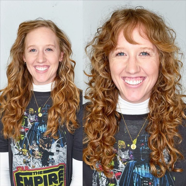 60 coiffures tendance avec frange pour les visages ronds