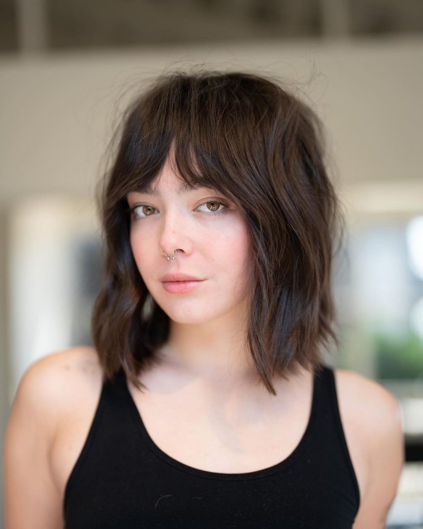 50 Cute Hairstyles With Bangs Trending In 2024