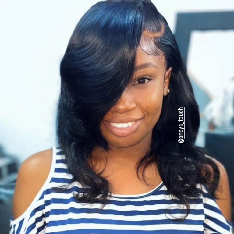 50 Stunning Hairstyles With Side Bangs