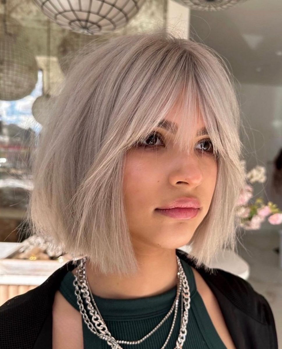 60 ideas de cabello rubio platino que te harán desear un cambio de color