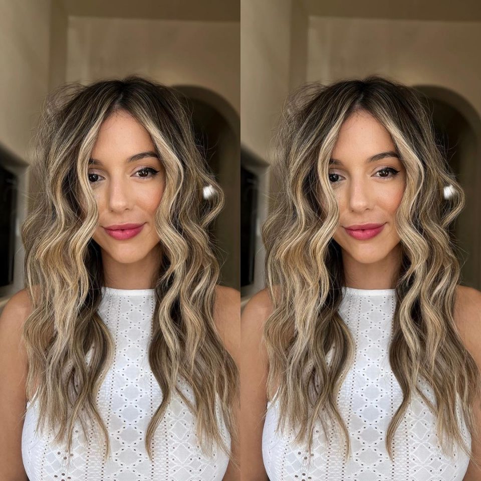 50 coiffures avec des mèches blondes sur des cheveux foncés