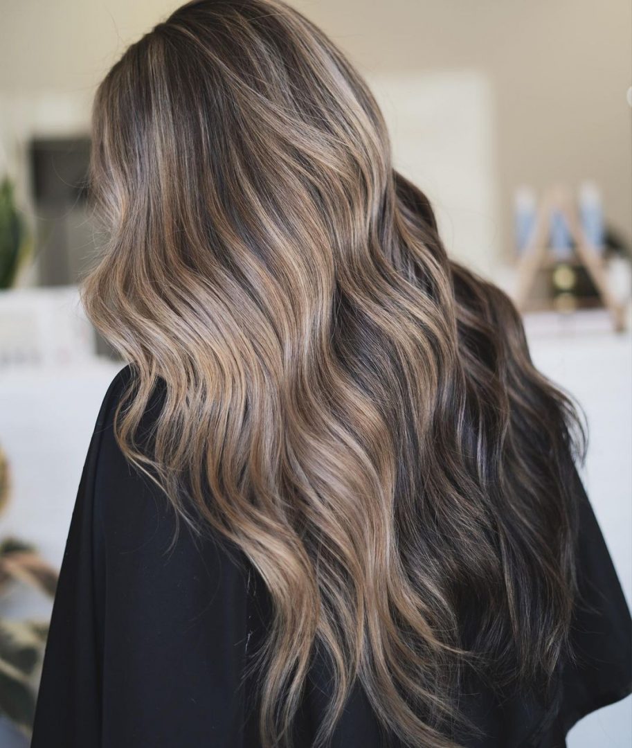 Meche Blonde Racine Fonce