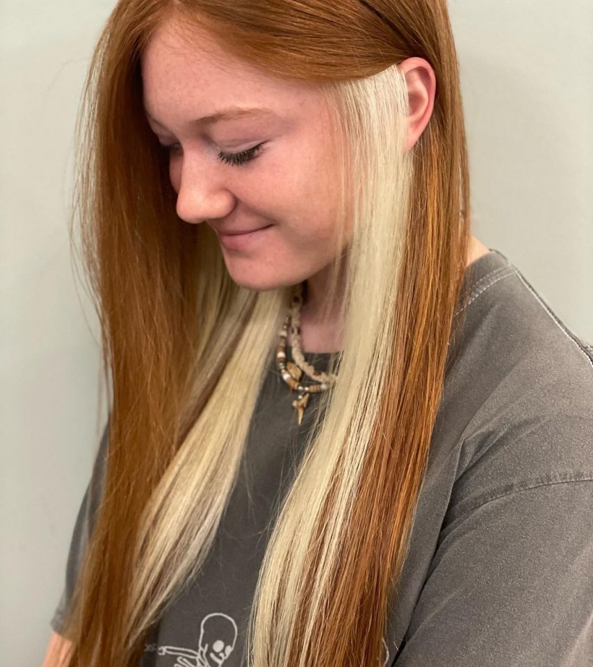 40 ideas de color de pelo rojo y rubio de moda en 2025