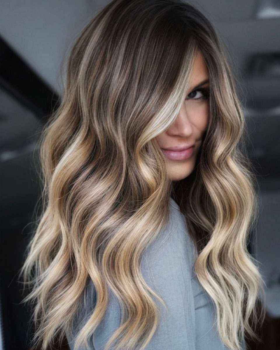 50 Hairstyles With Blonde Highlights On Dark Hair