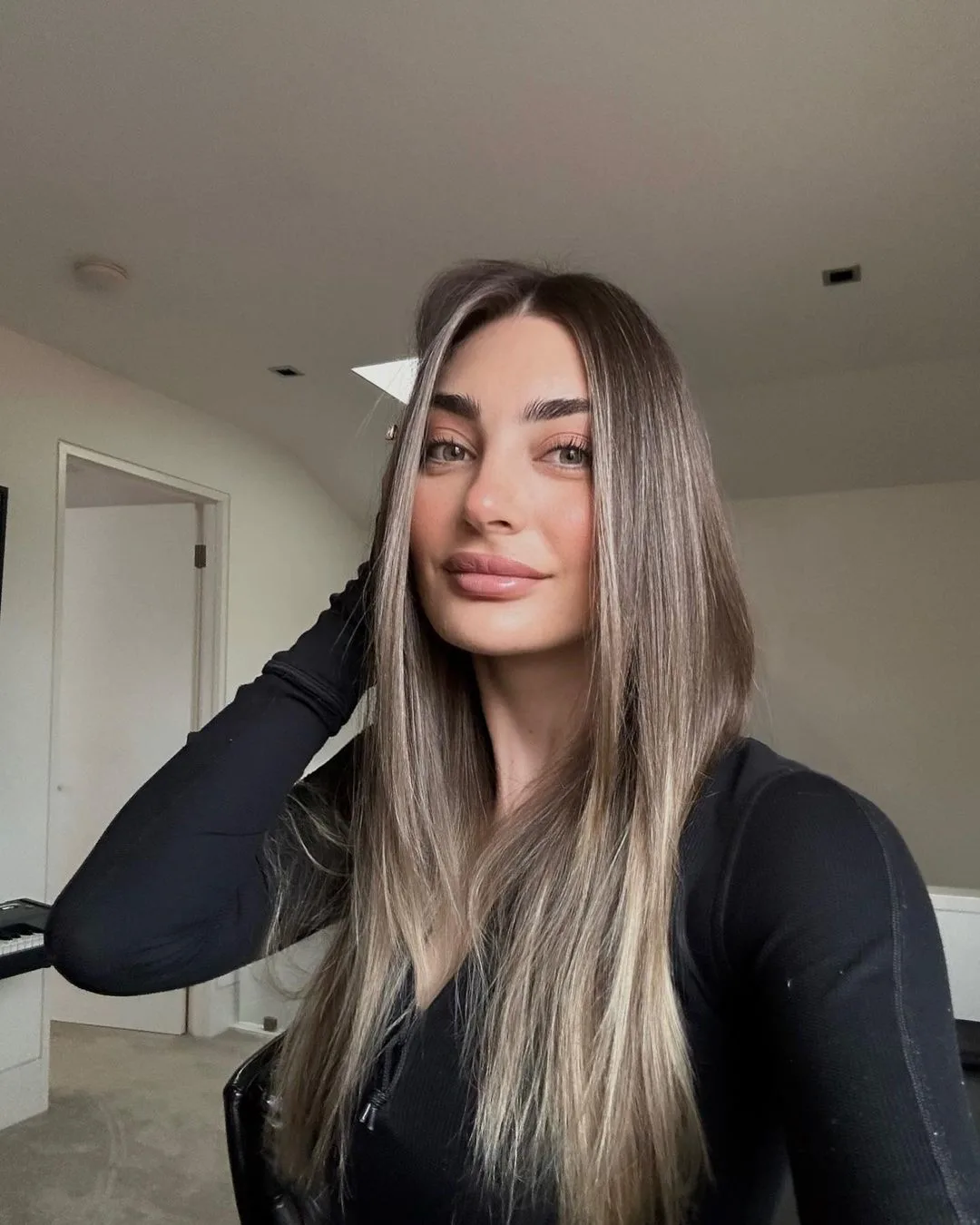 60 idées de cheveux bruns éclatants avec des reflets blonds