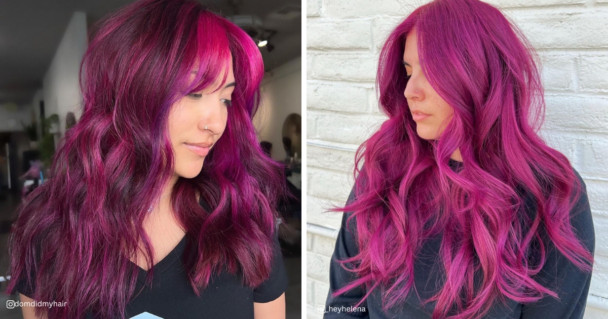 50 Magenta Hair Colors And Styles Trending In 2025