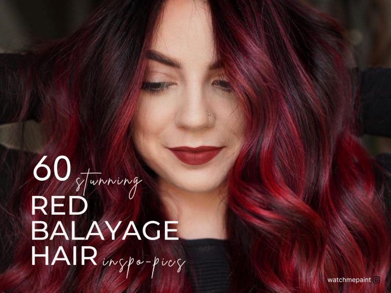 60 Impresionante rojo Balayage pelo Inspo Fotos
