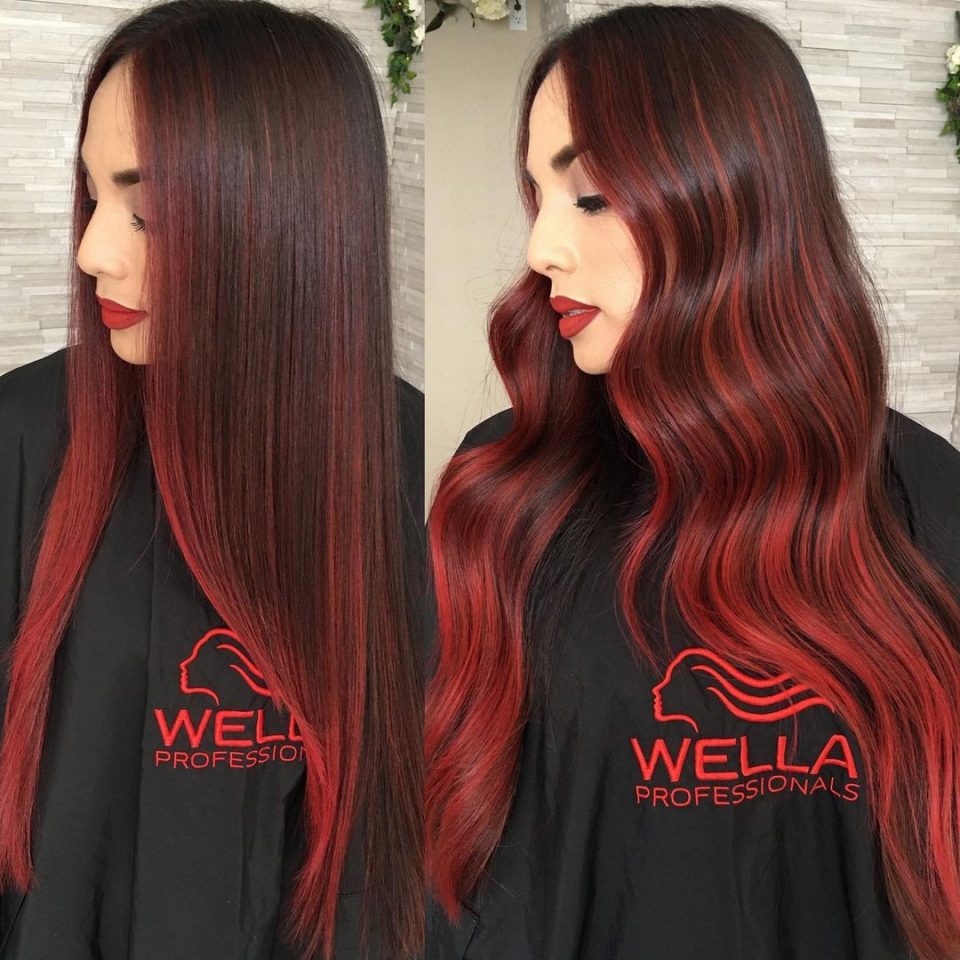 60 Stunning Red Balayage Hair Inspo Pics