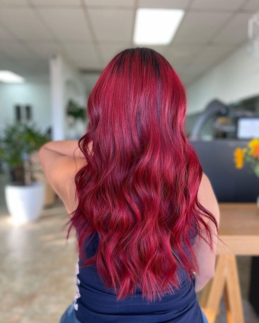 60 Stunning Red Balayage Hair Inspo Pics