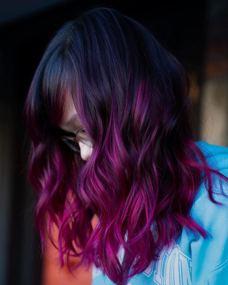 50 Cores e Estilos de Cabelo Magenta Tendências em 2025