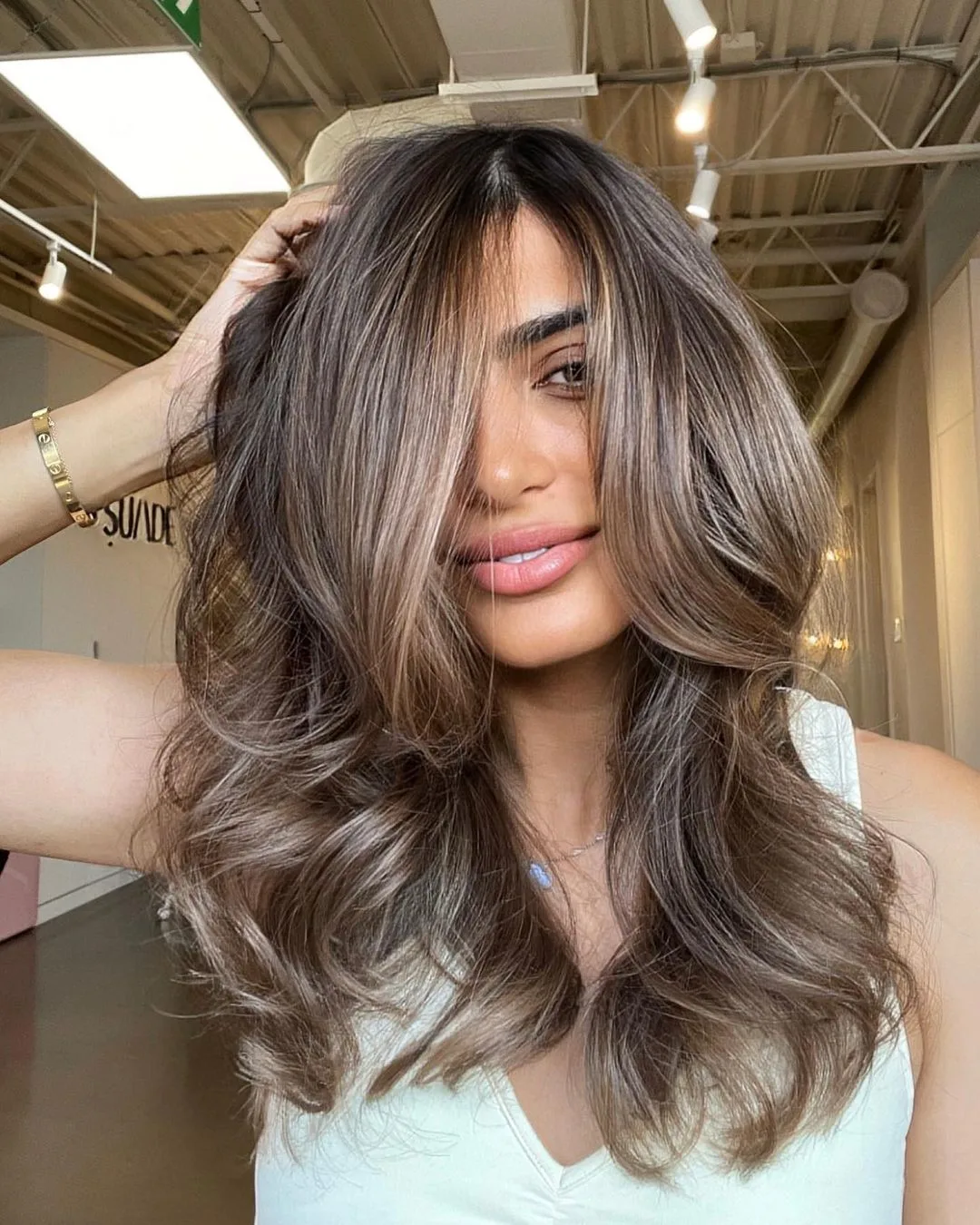 50 look Balayage per capelli castano cenere con un'atmosfera da ragazza ...