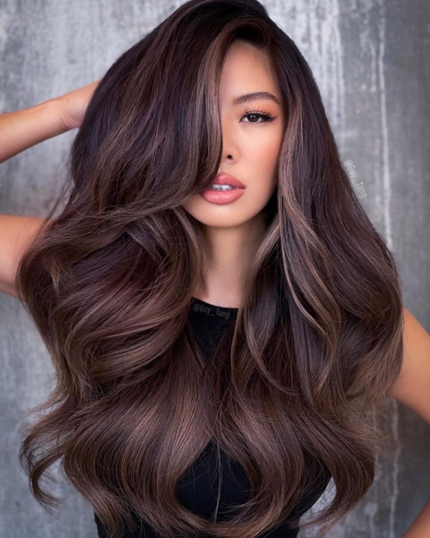 65 ideas para el pelo castaño oscuro