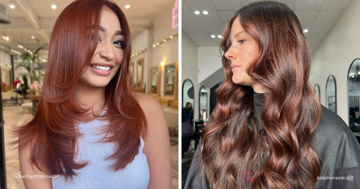 50 Top Chocolate Copper Hair Inspo Pics For 2024