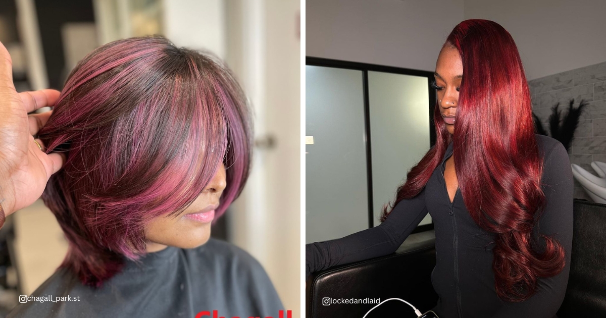 53 Maroon Hair Trends Perfect For 2024