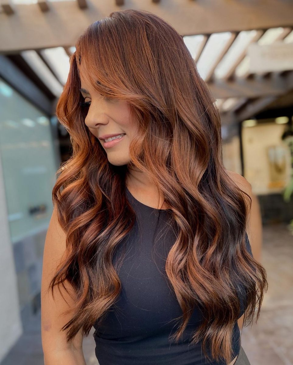 50 Top Chocolate Copper Hair Inspo Pics For 2024
