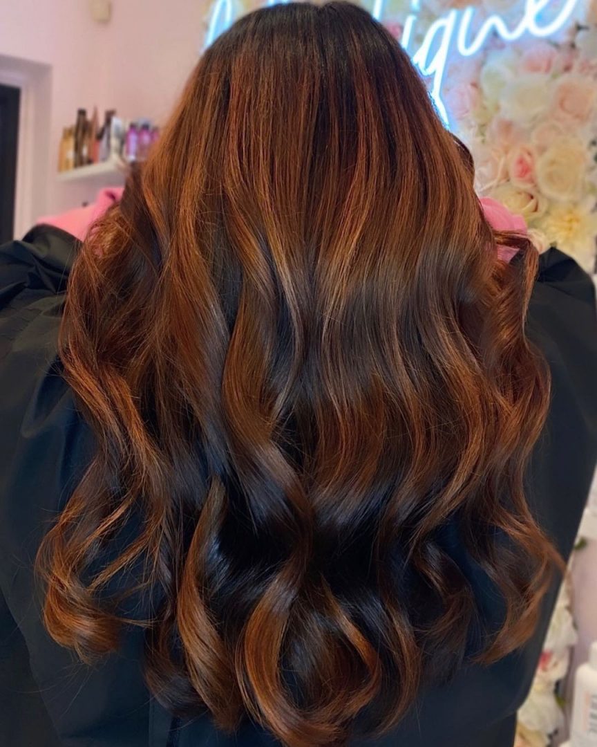 50 melhores imagens de cabelo de cobre chocolate para 2025