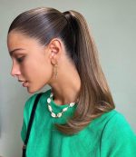 24 Runway-Worthy Slick-Back Ponytail Styles