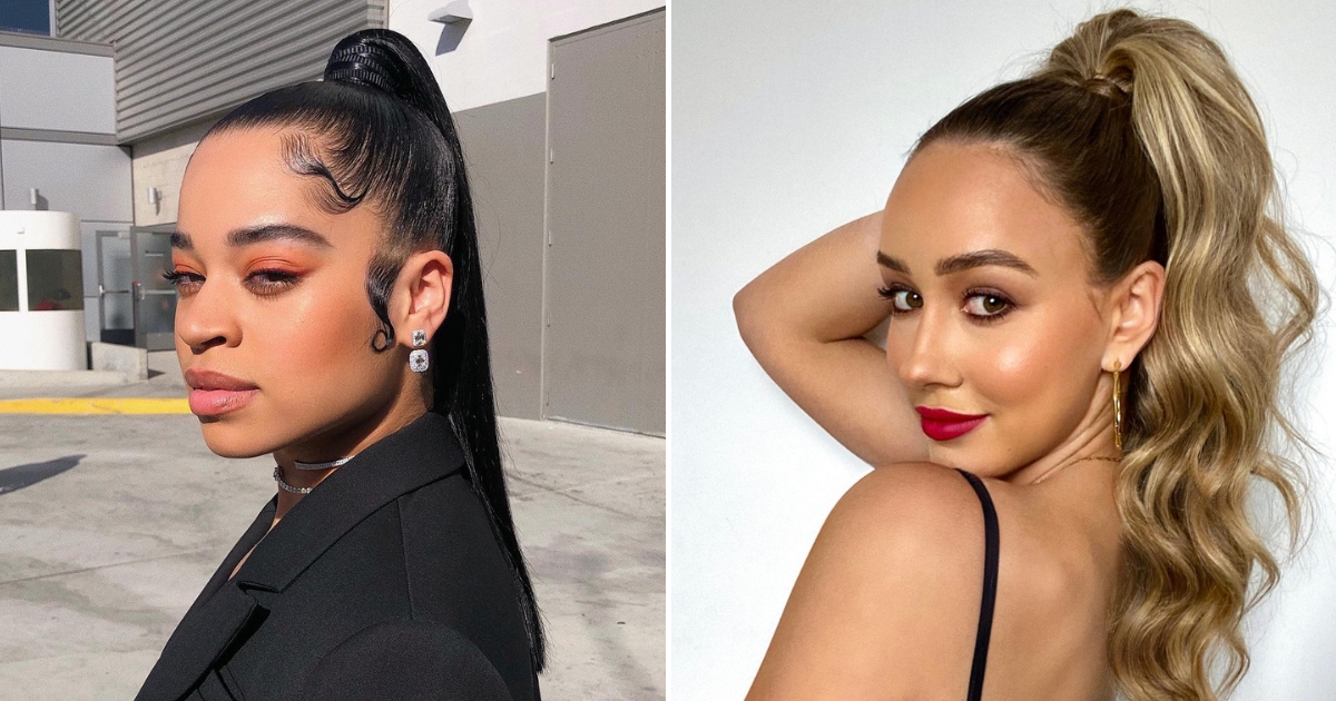 24 Runway-Worthy Slick-Back Ponytail Styles