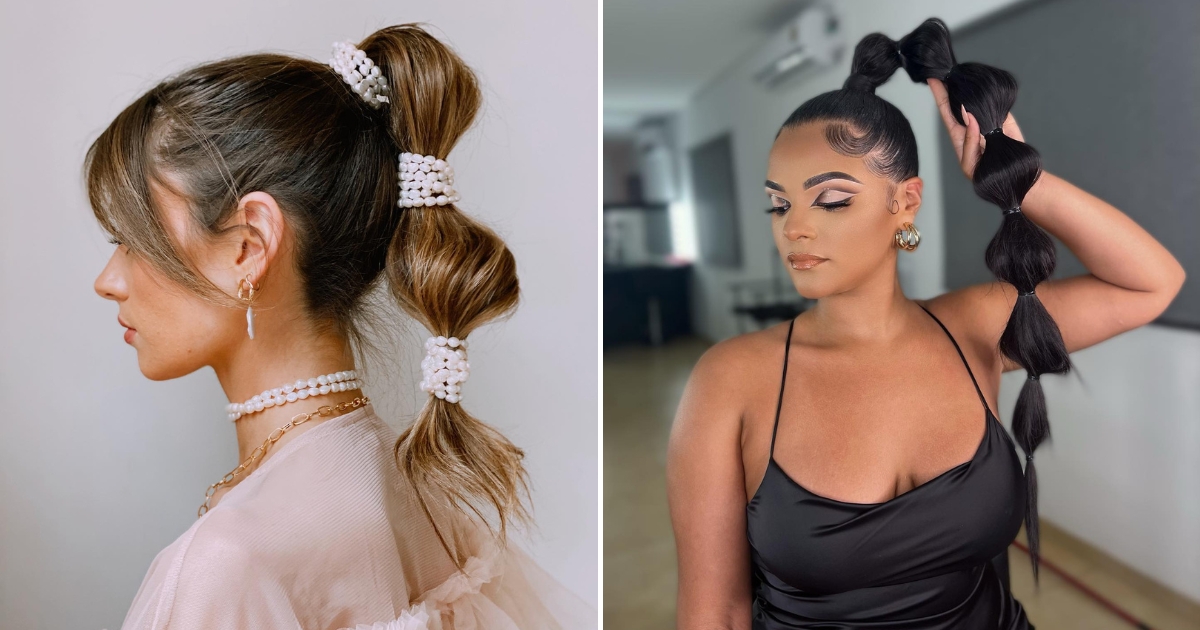 25 Ways To Nail The Bubble Braid Ponytail Trend