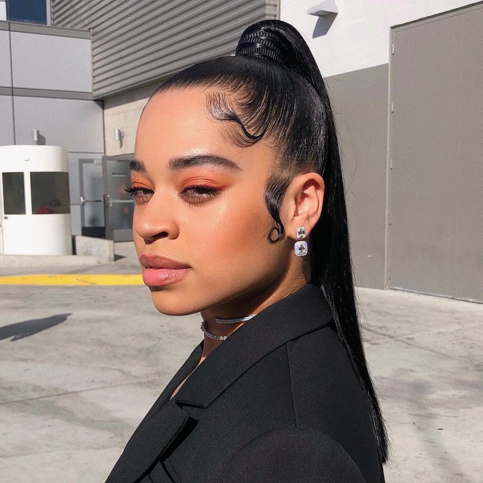 24 Runway-Worthy Slick-Back Ponytail Styles