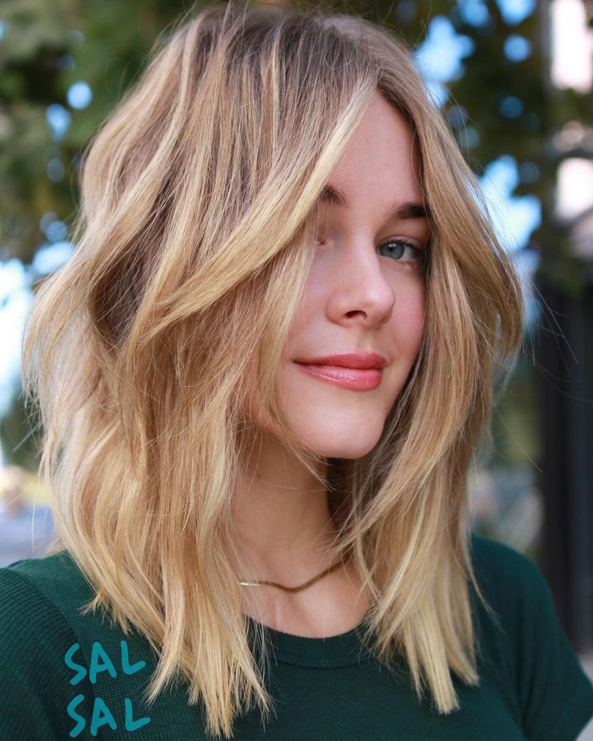 24 Medium-Length Hairstyles With Layers For Ultimate Volume Boost