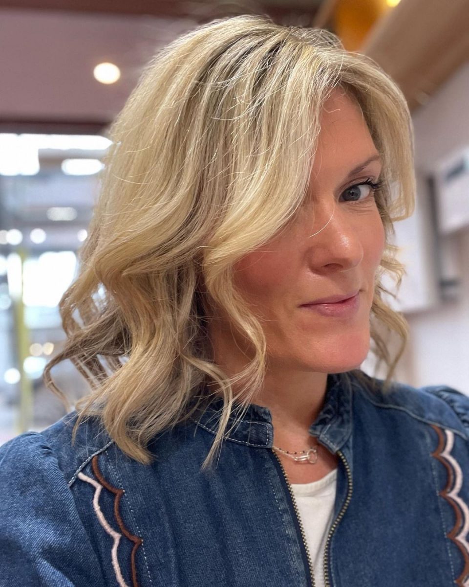 Aging In Style: 22 Medium-Length Hairstyles For Women Over 50