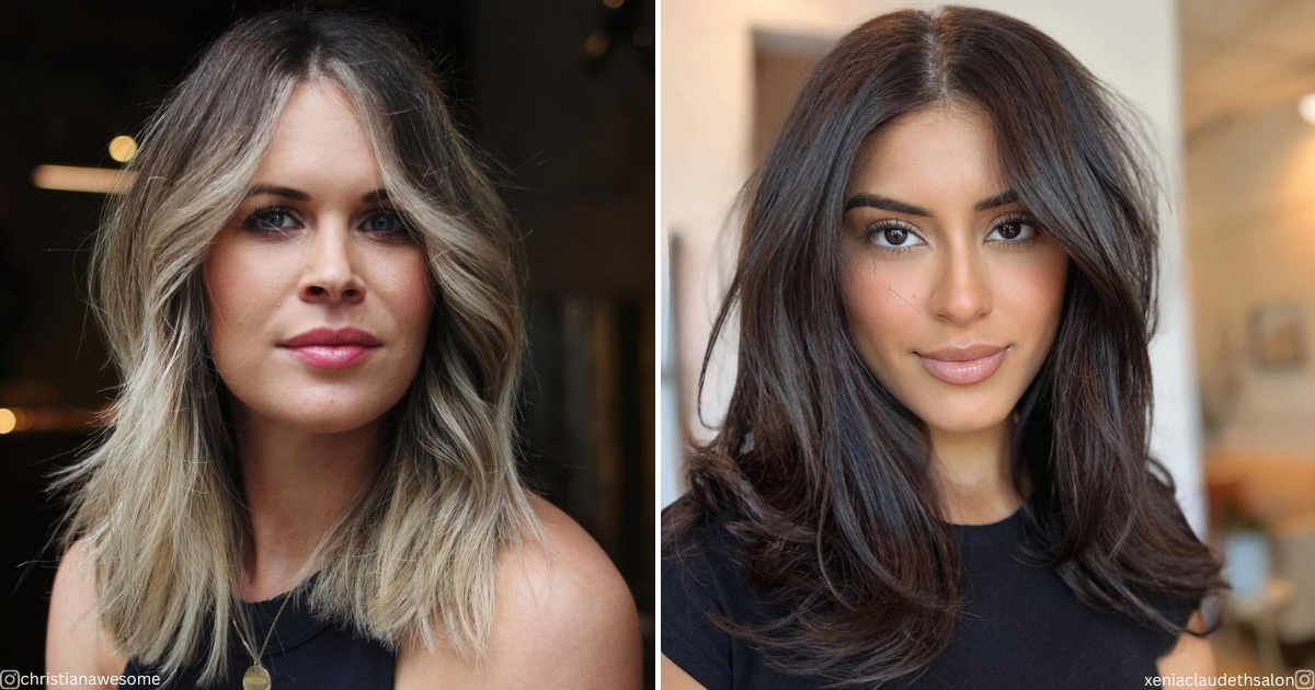 These Medium-Length Haircuts And Styles Are #HairGoals
