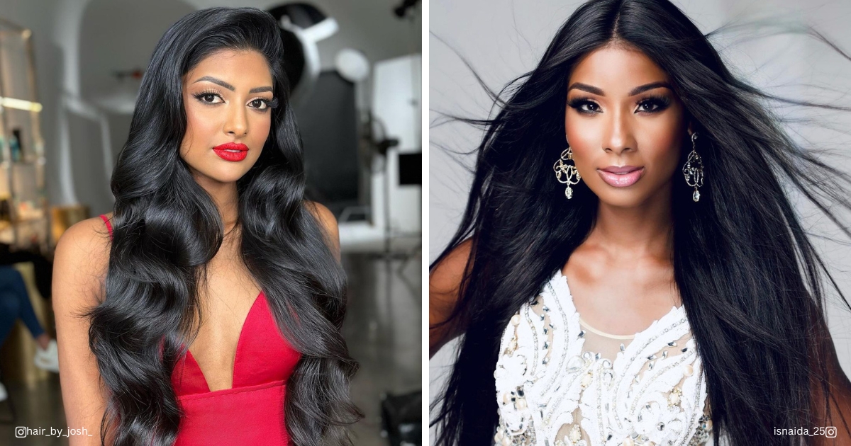 No querrás perderte estas 25 ideas atemporales para el pelo largo negro