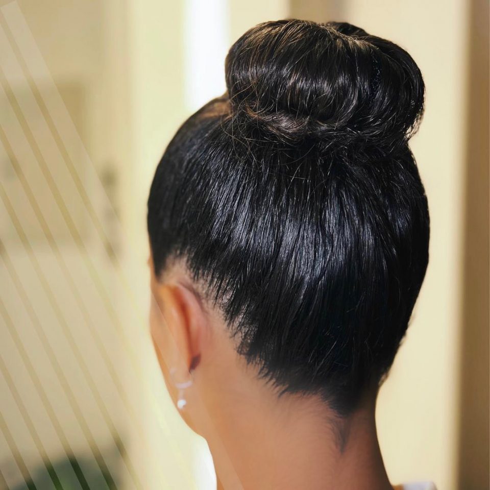 25 Black Hair Bun Styles That Are Too Pretty To Pass