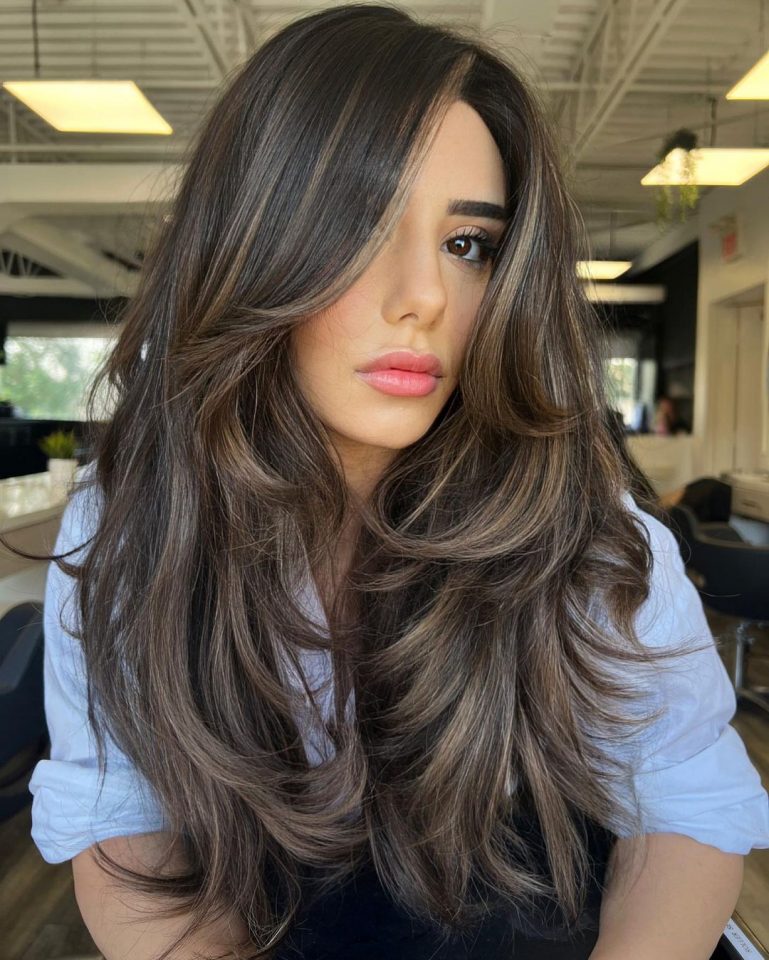 23 Fashion-Forward Ways to Rock Long Hair With Bangs