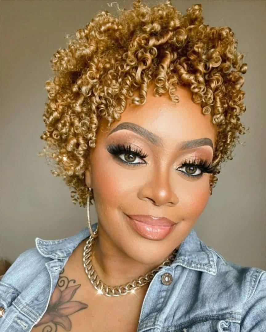 30 Creative Ideas To Spice Up Short Curly Hairstyles