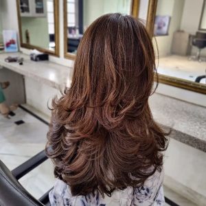 26 idées dynamiques de cheveux longs dégradés pour un volume optimal