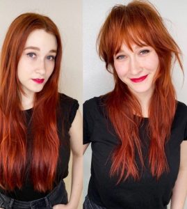 23 Fashion-Forward Ways to Rock Long Hair With Bangs