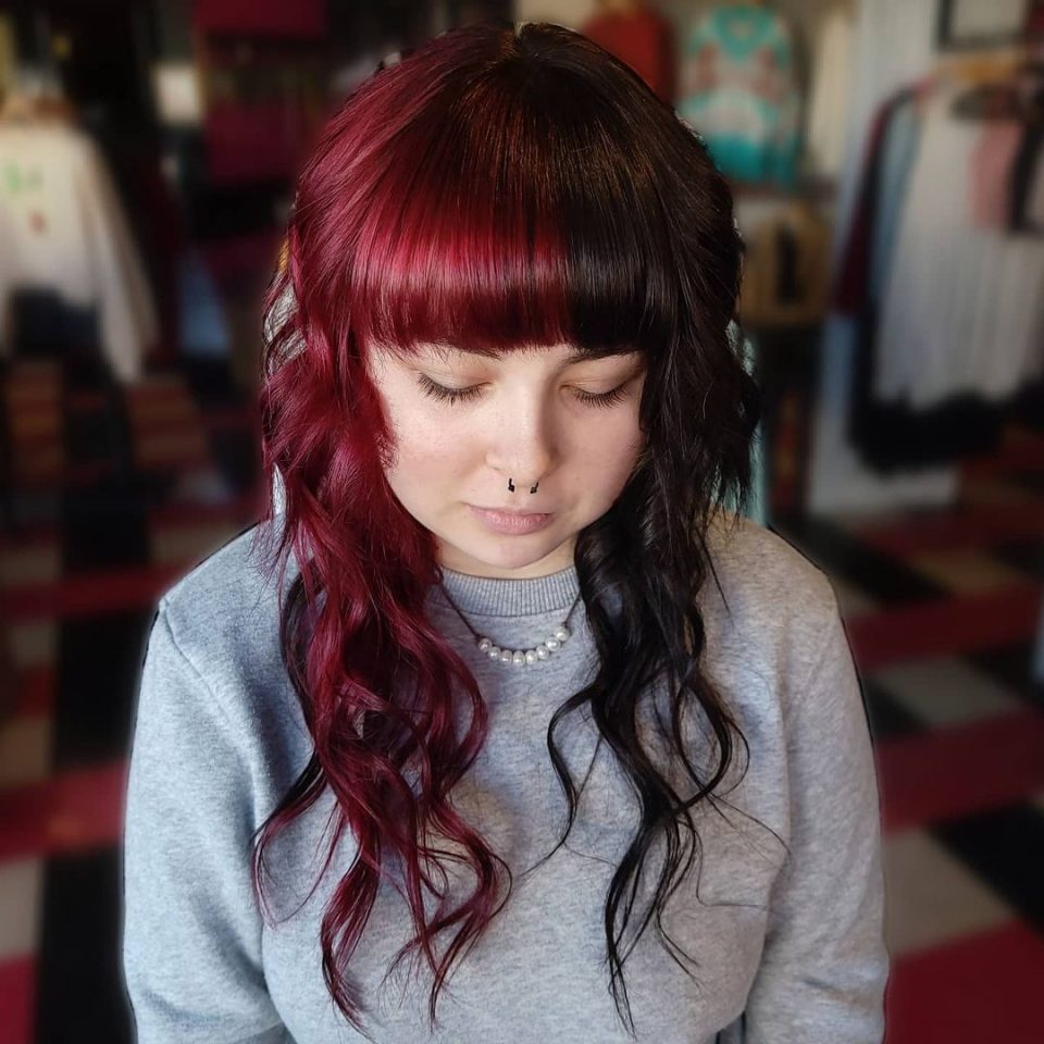 40 Shades Of Red Purple Hair Trending In 2025