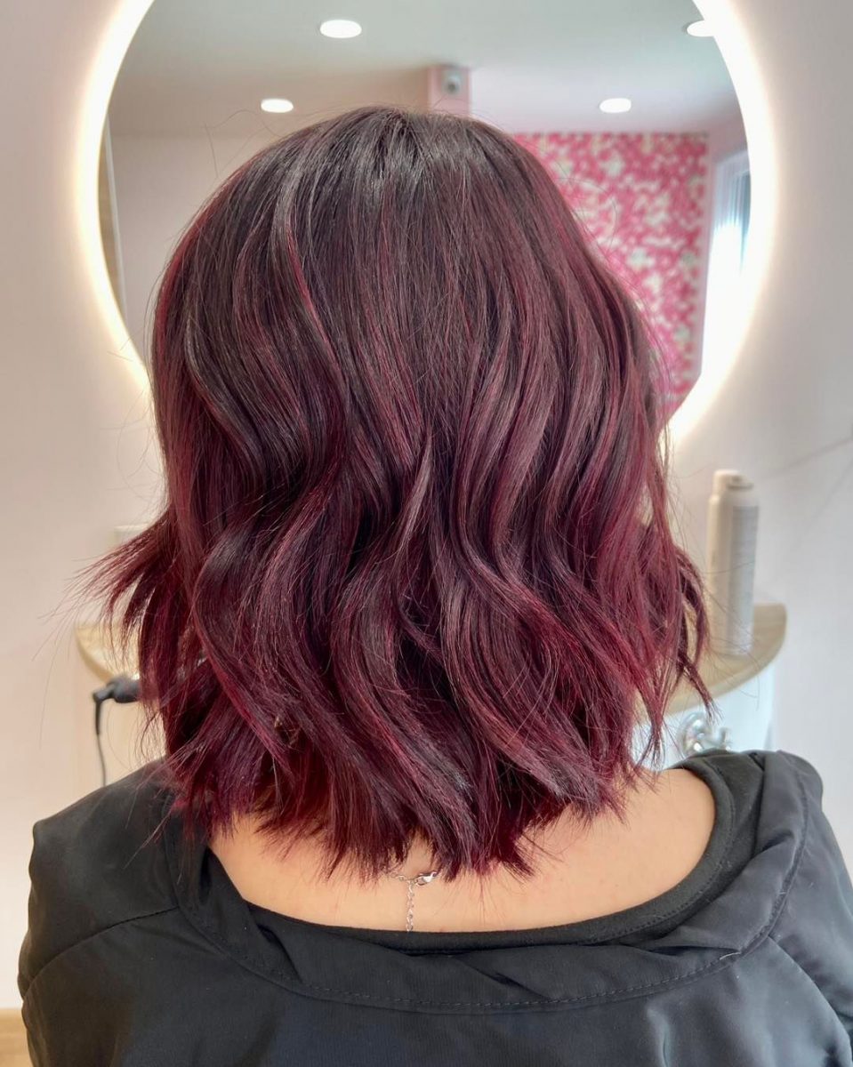 40 Shades Of Red Purple Hair Trending In 2025