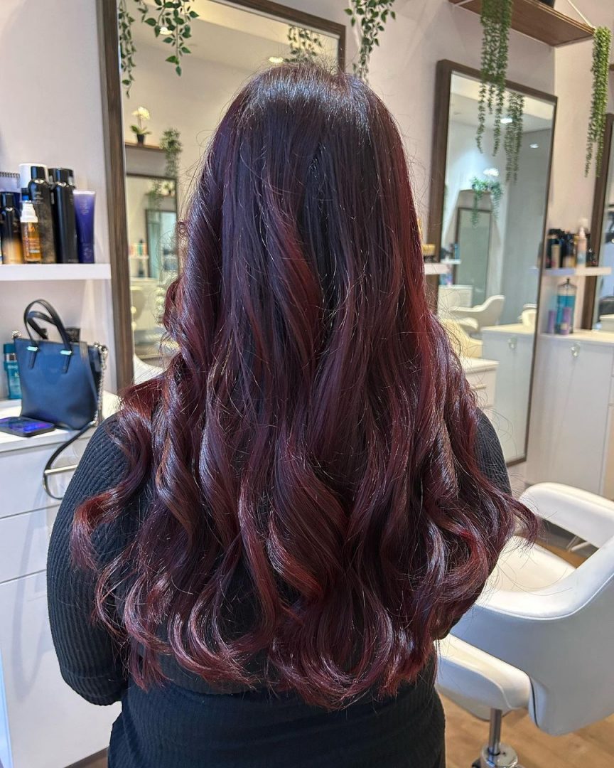 40 Shades Of Red Purple Hair Trending In 2025