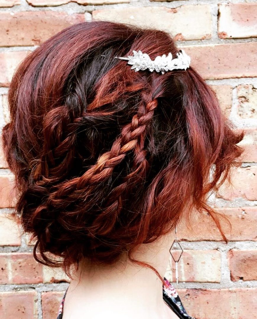 These 20 Curly Updo Hairstyles Are Real Head-Turners