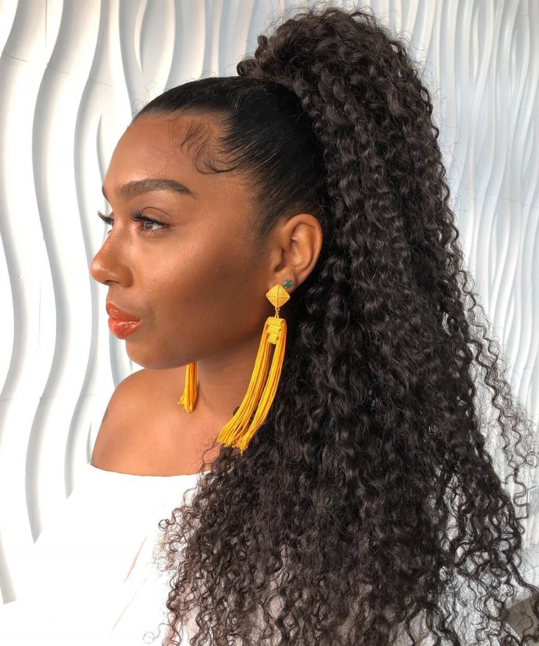 25 Half-Up Half-Down Ponytails That Show Why It's A Celebrity Go-To Style